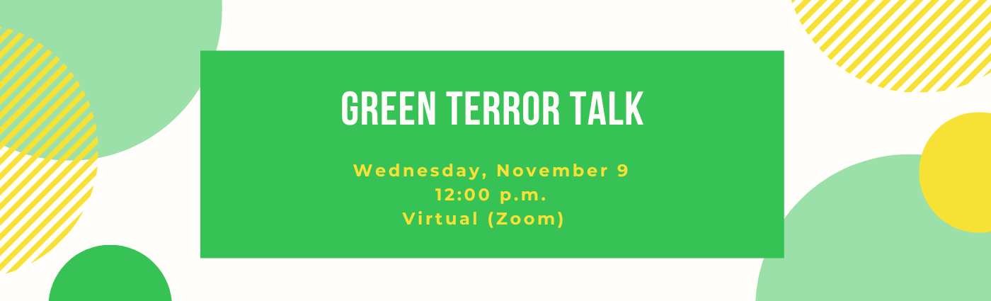 Green-Terror-Talk-November-2022.png | McDaniel College